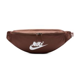Rucksack Nike "NK HERITAGE WAISTPACK - FA21", fauna braun, fauna braun, summit wei&szlig;, Rucks&auml;cke, Obermaterial: 100% Polyester, Rucksack, f&uuml;r den t&auml;glichen Einsatz, f&uuml;r Erwachsene, mit verstellbarem Riemen