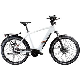 Z&uuml;ndapp E-Bike Z&Uuml;NDAPP "X850" Gr. 53, wei&szlig;, Elektrofahrr&auml;der, 53cm, 27,5 Zoll (69,85cm), Pedelec, Elektrofahrrad f&uuml;r Damen und Herren