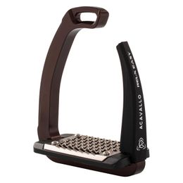 ACAVALLO Steigb&uuml;gel Rel-X EASY braun Standard