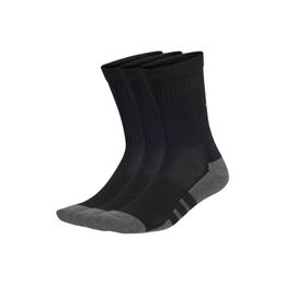 Kurzsocken adidas originals "Socken Essentials Climacool Crew Socken 3er Pack", Herren, Gr. 43-45, schwarz, Obermaterial: 69% Polyester PES. 26% Baumwolle CO. 4% Elasthan EL. 1% Polyamid PA., Socken