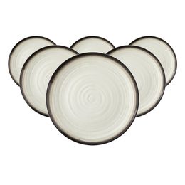 Fr&uuml;hst&uuml;cksteller Seltmann Weiden "Fr&uuml;hst&uuml;cksteller Terra &oslash; 22,5 cm 6er Set", bunt (corso), L:22,5cm, Speiseteller