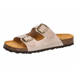 Pantolette Lico "Pantolette Alvaro Lady", Damen, Gr. 37, braun, Leder, Schuhe Pantolette