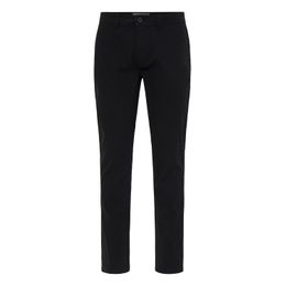 Chinohose Blend "Chinohose BHEdnan", Herren, Gr. 33/34, L&auml;nge 34, schwarz, Obermaterial: 98% Baumwolle CO. 2% Elasthan EL., Hosen Chinohose