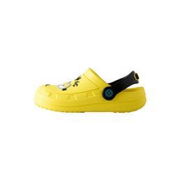 next Clogs 'Minions' Jungen Gr&ouml;&szlig;e 24 gelb / schwarz / wei&szlig;