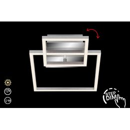 Briloner Leuchten LED Deckenleuchte "FRAME", silber, Leuchten, LED Deckenleuchte