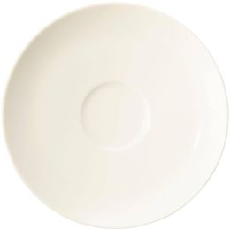 Untertasse Seltmann Weiden "Savona", creme, H:1,7cm &Oslash;:16cm, Porzellan, Speiseteller, Untere zur Tasse, Untersatz