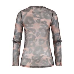 Cloud5ive Shirt Damen Gr&ouml;&szlig;e M beige / grau / schwarz