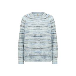 soyaconcept Damen Strickpullover "Soya Concept Sweater SC-BERETE"6250c windsurfer combi, Gr. L, Obermaterial: 58% Polyacryl, 29% Polyester, 9% Nylon,