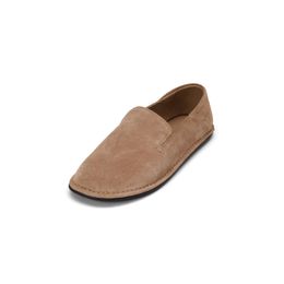 Marc O'Polo Loafer MARC O'POLO "aus weichem Veloursleder", Damen, Gr. 37, schwarzer sand, Obermaterial: 100% Leder (Rind), unifarben, Schuhe Loafer