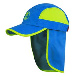 Schirmm&uuml;tze Trollkids "KIDS TROLL CAP XT", Jungen, Gr. 6/12 (53/56), blau (navy, medium blau), Obermaterial: 100% Polyamid, M&uuml;tzen, mit UV-Schutz