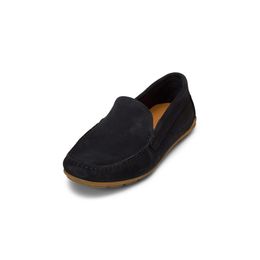 Marc O'Polo Mokassin MARC O'POLO "aus Velours-Rindleder", Herren, Gr. 40, true navy, Obermaterial: 100% Leder (Rind), unifarben, Schuhe Mokassin