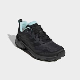 Wanderschuh adidas terrex "TERREX EASTRAIL 3 CLIMAPROOF", Damen, Gr. 43, carbon, core schwarz, semi flash aqua, Synthetik, Textil, Schuhe Wanderschuh, wasserdicht, Climaproof