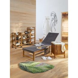Badematte Grund Gr. 4, gr&uuml;n, rechteckig (70cm x 120cm ), 1 Stk., Badematten, Badematte