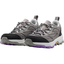 Wanderschuh Jack Wolfskin "CYROX VENT LOW W", Damen, Gr. 39, lila (lila rain), Synthetik, Textil, Schuhe Wanderschuh, Trekkingschuh