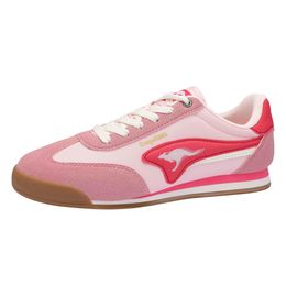 Sneaker Kangaroos "K-VRW KANSAS", Damen, Gr. 39, frost pink, paradise pink, Synthetik, Textil, Schuhe Sneaker