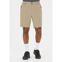 Shorts WHISTLER "AVIAN M ACTIV STRETCH", Herren, Gr. 4XL, US-Gr&ouml;&szlig;en, hellbraun, 92% Polyester, 8% Elasthan, unifarben, kurz, Hosen Shorts, mit komfortablem Funktionsstretch