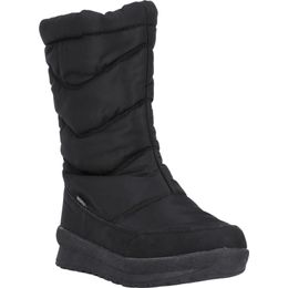 Winterboots WHISTLER "VASOR W BOOT WP", Damen, Gr. 40, schwarz (schwarz solid), Synthetik, Schuhe Winterboots, Winterstiefel,Schn&uuml;rstiefel, Winterschuhe, wasserdicht, gef&uuml;ttert
