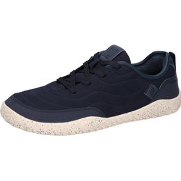 Waldl&auml;ufer Barfu&szlig;schuh WALDL&Auml;UFER "H-BORIS", Herren, Gr. 9,5 (44), nachtblau, Nubukleder, Textil, unifarben, Schuhe Barfu&szlig;schuh, Schn&uuml;rschuh, Bequemschuh, Halbschuh in Schuhweite H (= sehr weit)