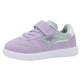 Sneaker Kangaroos "K-LPI SWOOPZ EV", M&auml;dchen, Gr. 26, orchid, mint, Synthetik, Schuhe Sneaker