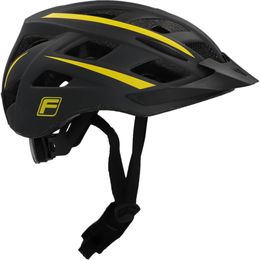 Fischer Die Fahrradmarke Fischer Fahrr&auml;der Helm Herren Gr&ouml;&szlig;e 60/61 gelb / schwarz