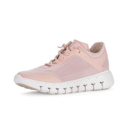 Sneaker Gabor "Sneaker low", Damen, Gr. 37,5, rosa, Schuhe Sneaker