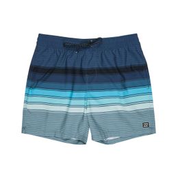 Badeshorts Billabong "ALL DAY STRIPE LB", Herren, Gr. XL, N-Gr, navy, Obermaterial: 100% Polyester, Badehosen Badeshorts, leichtes Material, pflegeleicht