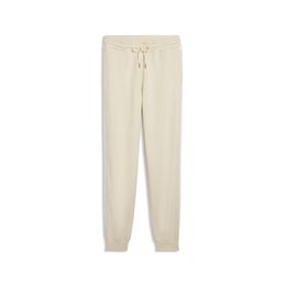 Sporthose Puma "Essentials Elevated Jogginghose Herren", Herren, Gr. XL, Normalgr&ouml;&szlig;en, alpine snow wei&szlig;, Obermaterial: 100% Baumwolle. Rippe: 3% Elasthan, 97% Baumwolle. Seitentasche &ndash; Oben: 100% Baumwolle, unifarben, regular fit, Hosen Sporthose