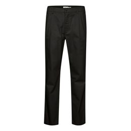 !Solid Stoffhose SOLID "Stoffhose SDMoose", Herren, Gr. S, N-Gr, schwarz (true schwarz), Obermaterial: 54% LyocellTENCEL LyoT. 46% Baumwolle CO., Hosen Stoffhose
