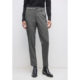 Street One Damen Chinohoseschwarz, Gr. 38, unifarben, Stoff, 66% Viskose, 22% Polyester, 10% Polyamid, 2% Elasthan, Hosen, Jacquard