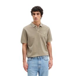 Marc O'Polo Poloshirt MARC O'POLO "aus Bio-Baumwolle", Herren, Gr. L, avery fern, Obermaterial: 100% Baumwolle, unifarben, regular fit, Rippb&uuml;ndchen, Shirts
