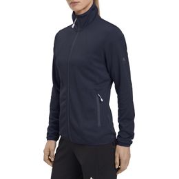 Fleecejacke McKINLEY "DA.-UNTERJACKE ROTO III W", Herren, Gr. 46, melange, navy, Fleece, Obermaterial: 100% Polyester, unifarben, figurumspielend h&uuml;ftbedeckend, eingefasste Kante, Jacken Fleecejacke, mit Stehkragen, Rei&szlig;verschlusstaschen