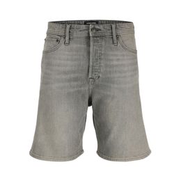 Jack & Jones Jeansshorts JACK & JONES "JJITONY JJORIGINAL SHORTS AM 460 SN", Herren, Gr. S, N-Gr, light schwarz denim, Denim/Jeans, Obermaterial: 98% Baumwolle, 2% Elasthan, unifarben, relaxed fit kniefrei, Jeans Jeansshorts, Baumwollmischung, relaxed fit