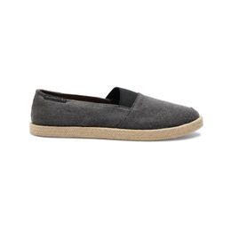 Sneaker Quiksilver "Espadrilled", Herren, Gr. 14(47), schwarz (solid schwarz), Obermaterial:Obermaterial: Textil / Futter: Textil / Au&szlig;ensohle: Gummi;, Schuhe Sneaker