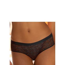 Stringpanty Vivance "Julia", Damen, Gr. 40/42, schwarz, Spitze, Obermaterial: 86% Polyamid, 14% Elasthan, Unterhosen, aus zarter Spitze in blumiger Optik mit h&uuml;bschem Zierdetail, Dessous