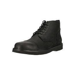 Stiefel Clarks "Weltridge Zip", Damen, Gr. 44, schwarz, Leder, Schuhe Stiefel, mit Zehenkappe