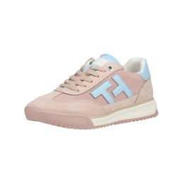 Sneaker Tom Tailor "Tom Tailor Sneaker Lederimitat/Textil", Damen, Gr. 40, rose, Lederimitat, Textil, Schuhe Sneaker