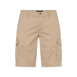 Bermudas Eurex By Brax "Style BODO", Herren, Gr. 25U, Unterbauchgr&ouml;&szlig;en, beige, Web, 98% Baumwolle, 2% Elasthan, Hosen Bermudas
