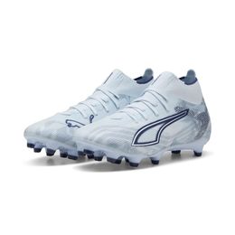 Fu&szlig;ballschuh Puma "ULTRA 6 MATCH+ FG Fu&szlig;ballschuhe Damen", Damen, Gr. 40, icy blau wei&szlig; jewel, Obermaterial: Synthetik, Textil. Futter: Synthetik, Textil. Innensohle: Textil. Laufsohle: Synthetik, Schuhe Fu&szlig;ballschuh