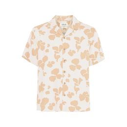!Solid Kurzarmhemd SOLID "Kurzarmhemd SDPacha", Herren, Gr. XL, N-Gr, beige (oatmeal), Obermaterial: 100% Viskose LENZING ECOVERO CV LenzEcov., Shirts