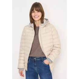 Softshelljacke Cecil, Damen, Gr. XL (44), dust beige, Stoff, Obermaterial: 100% Polyester; Futter: 100% Polyester, F&uuml;llung: 100% Polyester, unifarben, comfort fit normal, ohne Ausschnitt, Rippb&uuml;ndchen, Jacken Softshelljacke, mit Kapuze