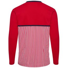 Hummel Shirt Herren Gr&ouml;&szlig;e XXL rot / schwarz