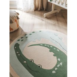 Lytte Kinderteppich Savannah Multicolor 115x120 cm - Teppich f&uuml;r Kinderzimmer
