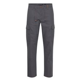 Cargohose INDICODE "Cargohose IDMosat", Herren, Gr. M, N-Gr, braun (iron), Obermaterial: 55% Leinen LI. 45% Baumwolle CO., Hosen Cargohose