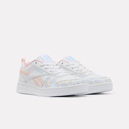 Sneaker Reebok CLASSIC "REEBOK ROYAL PRIME 2.0", M&auml;dchen, Gr. 38, wei&szlig;, purepink, glassblau, Synthetik, Textil, Schuhe Sneaker