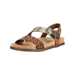 Riemchensandale Blowfish "Blowfish Sandalen Lederimitat", Damen, Gr. 37, tan, Lederimitat, Schuhe Riemchensandale