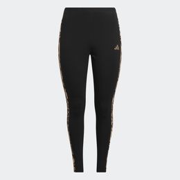 adidas Sportswear Sporthose Damen Gr&ouml;&szlig;e 8XL gold / schwarz