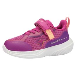 Sneaker Kangaroos "K-RDI PEBBLE EV", M&auml;dchen, Gr. 24, fuchsia, peach fuzz, Mesh, Synthetik, Schuhe Sneaker