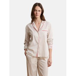 Etam Pajama Shirt 'BEGUIN' female Beige size L