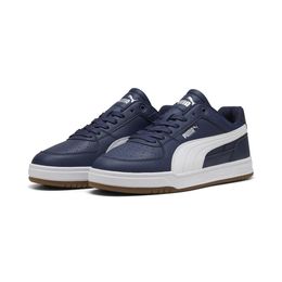 Sneaker Puma "Caven III Sneakers Erwachsene", Herren, Gr. 36, navy wei&szlig; gum silber blau beige, Obermaterial: Textil, Synthetik. Futter: Textil. Innensohle: Textil, Keine Angabe. Laufsohle: Gummi, Schuhe Sneaker