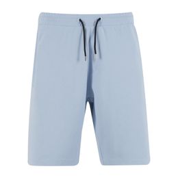Sweatshorts 883POLICE "883 Police FLEETTON JOG SHORTS", Herren, Gr. L, US-Gr&ouml;&szlig;en, sky, 60% Baumwolle, 40% Polyester, unifarben, normal, Hosen Sweatshorts